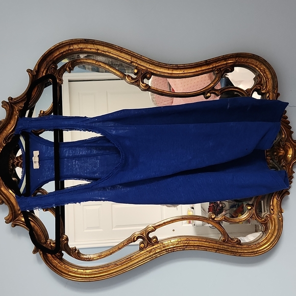 Madewell | Tops | Madewell Royal Blue Racerback Tank Top | Poshmark